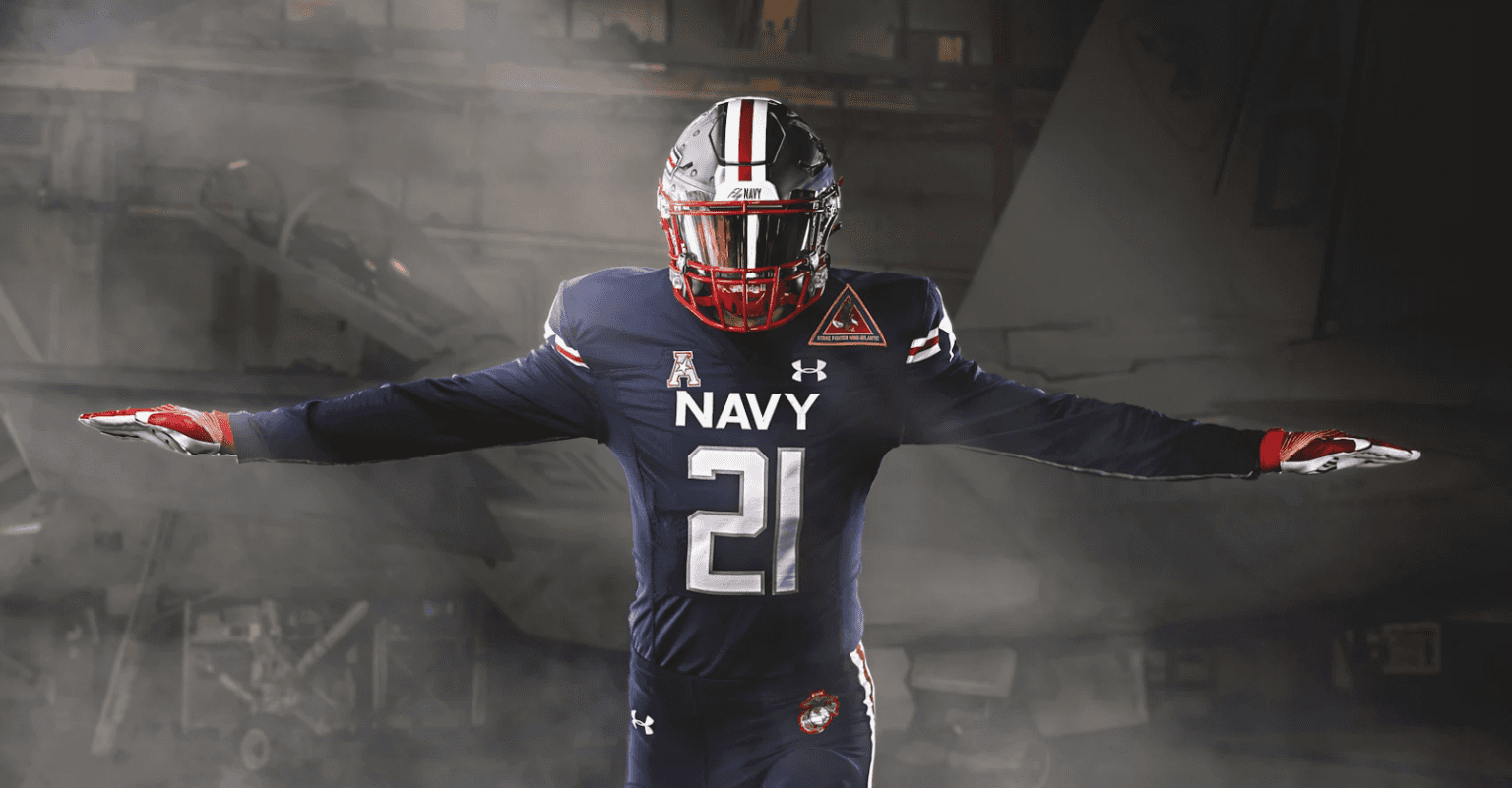 Here are 20 badass Army-Navy game uniforms