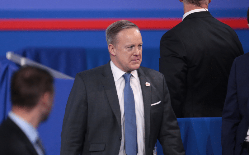 Ex White House Staffer Sean Spicer Sworn Into Naval Academy Board