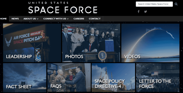 Official Space Force website is live - see it here | American Military News