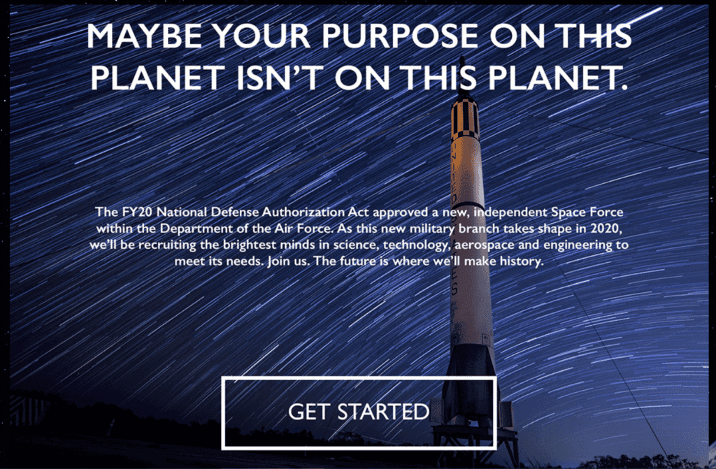 Official Space Force website is live - see it here | American Military News