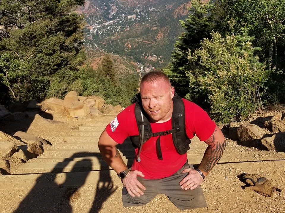 Double amputee Army vet climbs 2,800-step incline for vet suicide ...