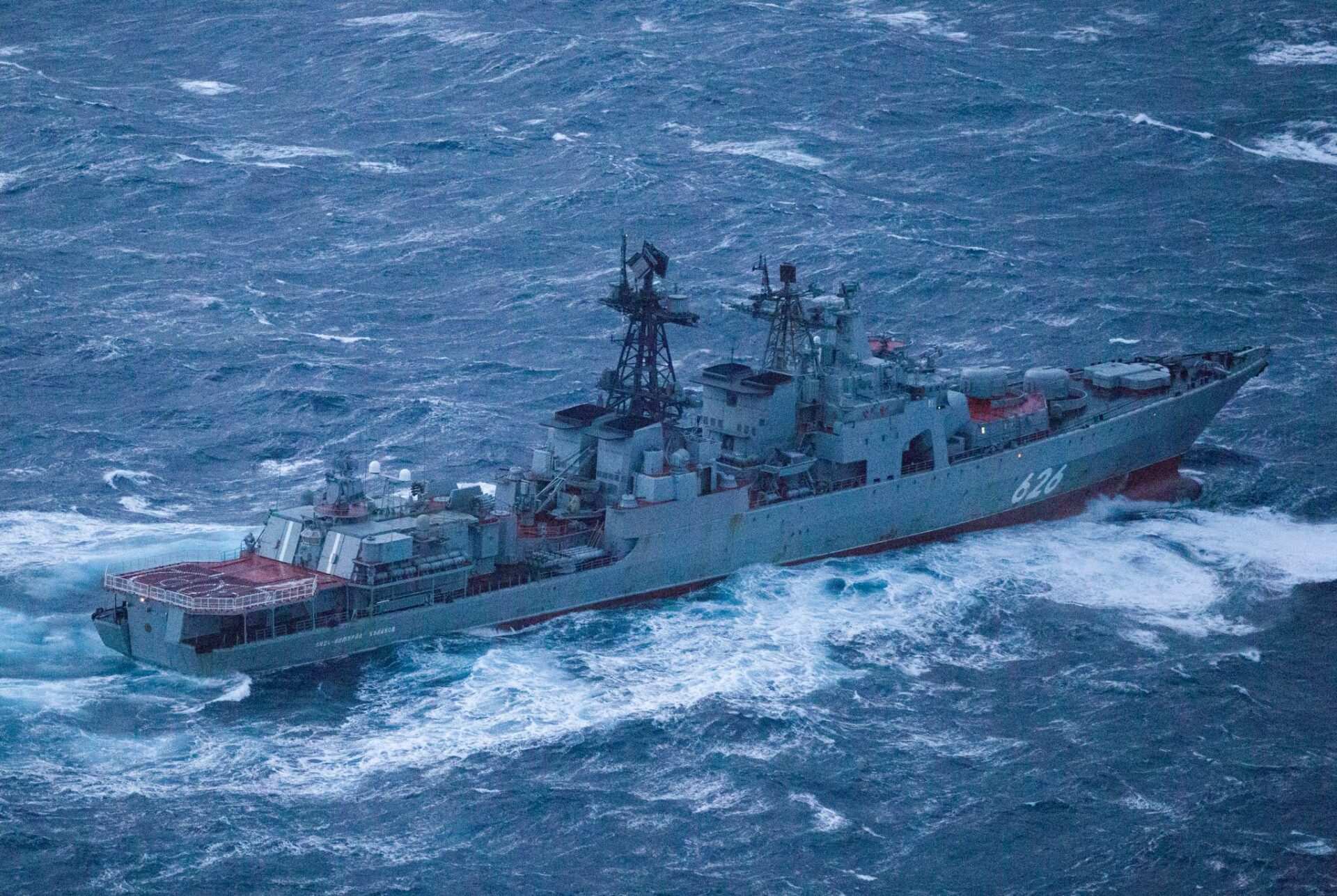 Photos: 5 Russian warships spotted near NATO ally | American Military News