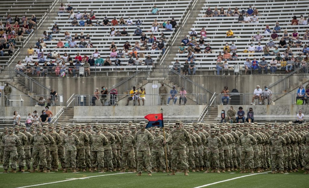 Pics: 700 Texas National Guard soldiers deploy for Middle East operation