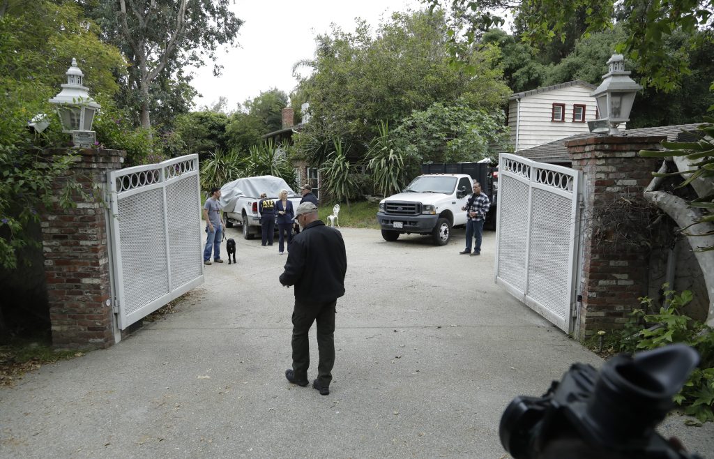 PHOTOS: Massive cache of 1,000 guns seized from Bel-Air mansion ...