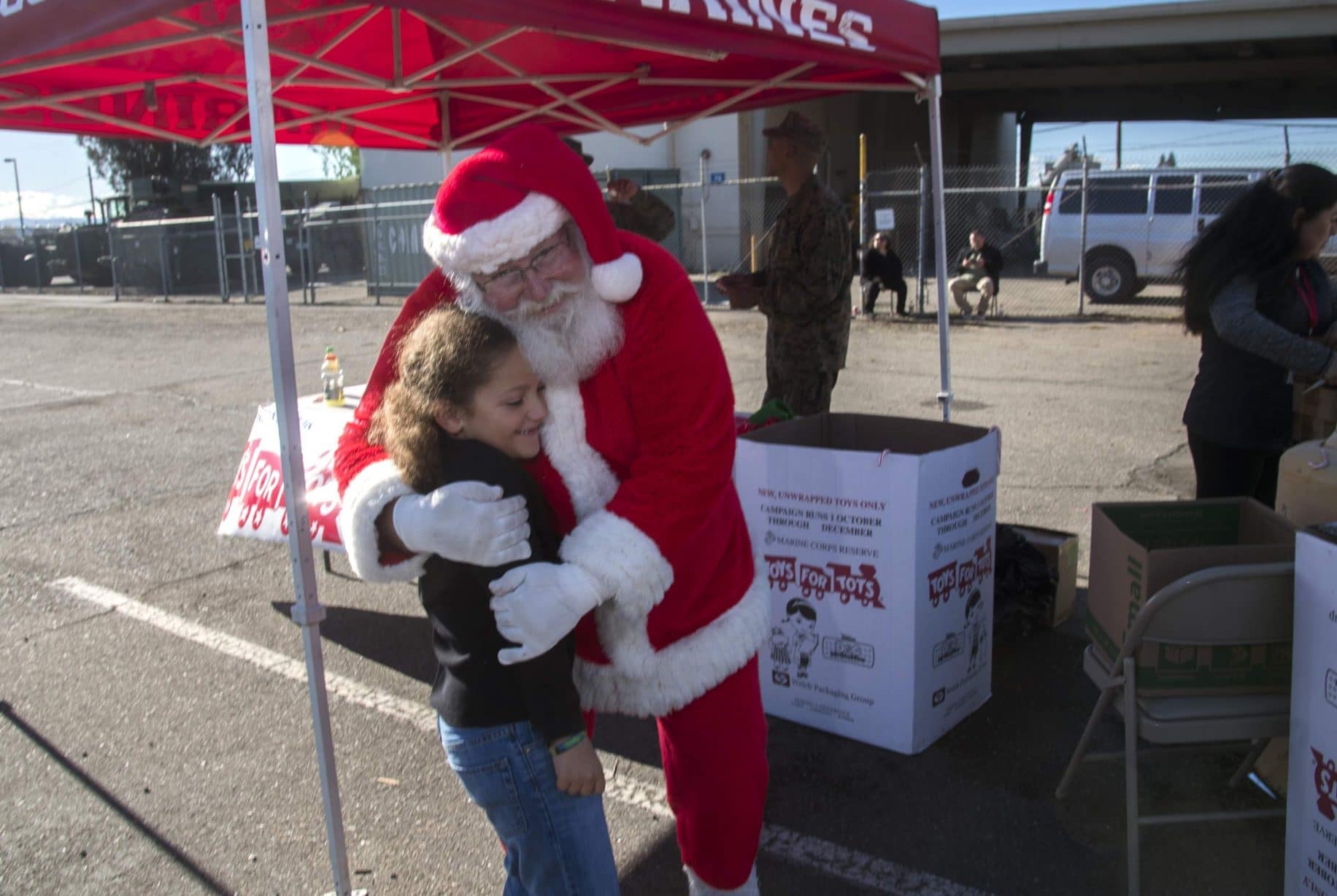 Ho Ho Hoorah: Marines bring joy to thousands of kids at Toys for Tots ...