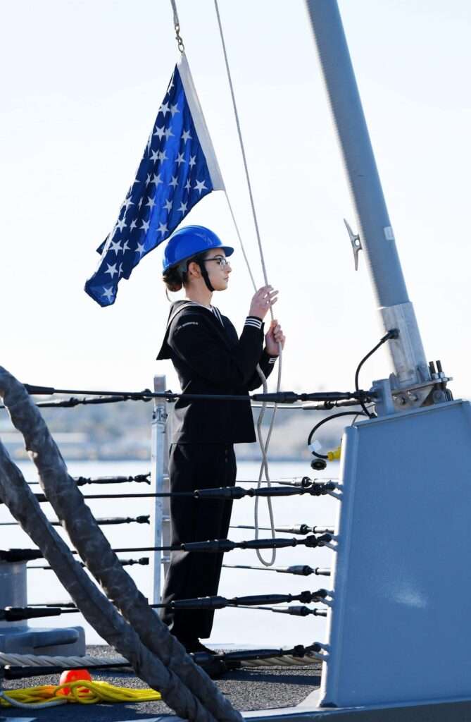 Navy's newest littoral combat ship USS Indianapolis arrives at Naval ...