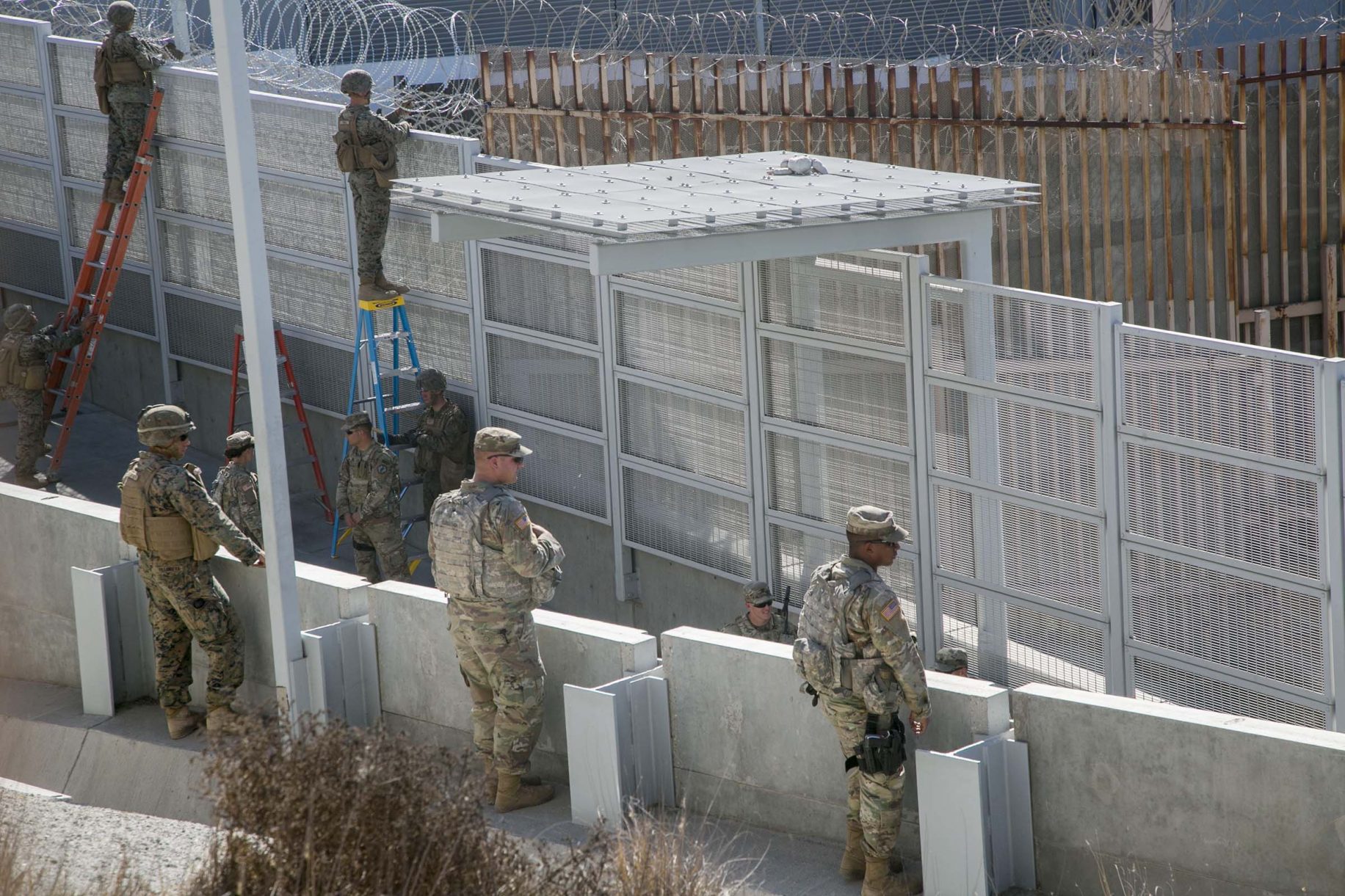 Pentagon discloses military projects it could tap for Trump’s wall ...