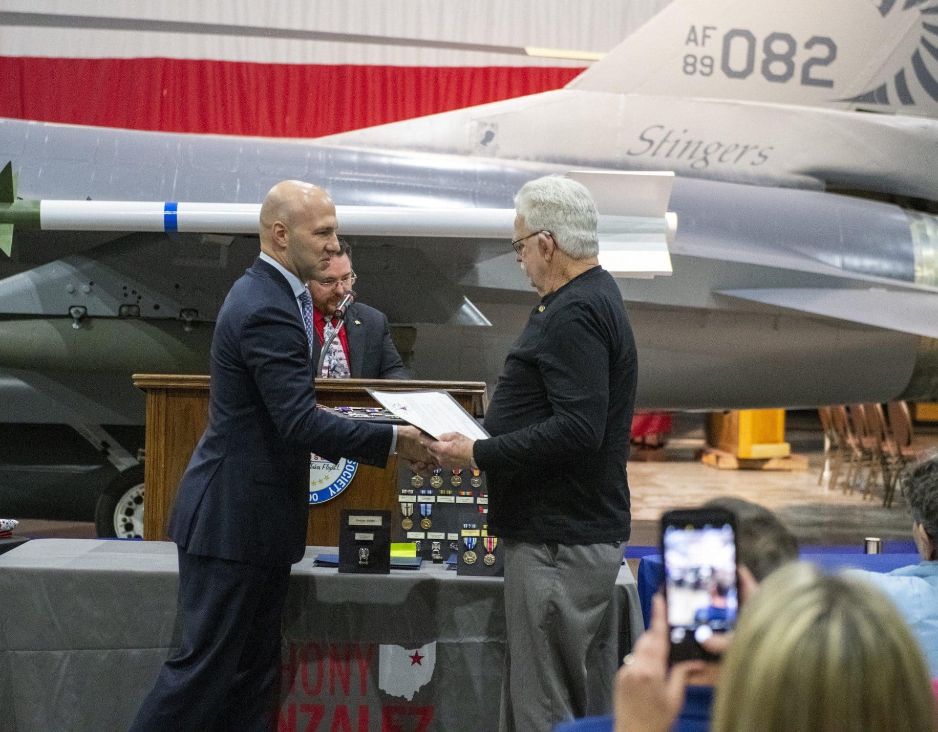 Rep. Anthony Gonzalez reunites veterans with medals | American Military ...