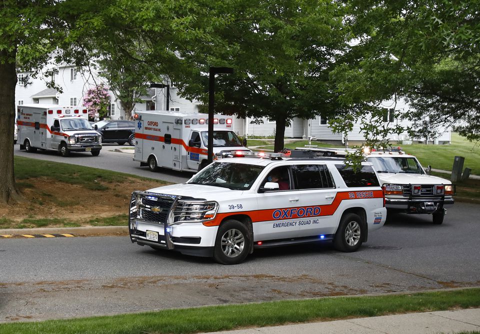Photos: Navy veteran ‘super volunteer’ gets first-responder birthday ...