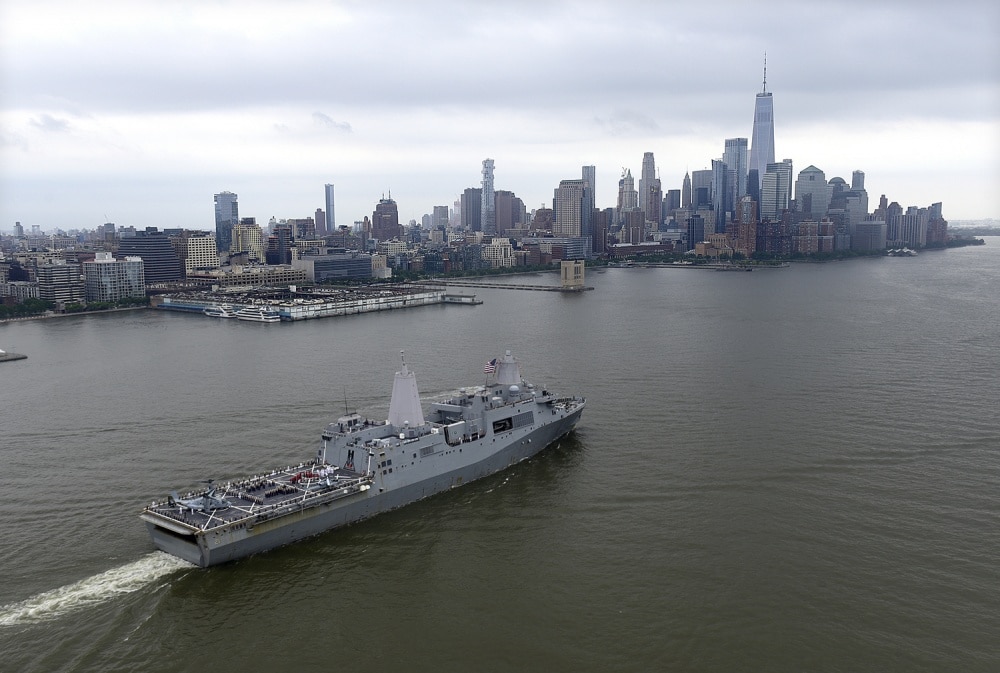Here's the US Navy ship built with World Trade Center steel after 9/11 ...