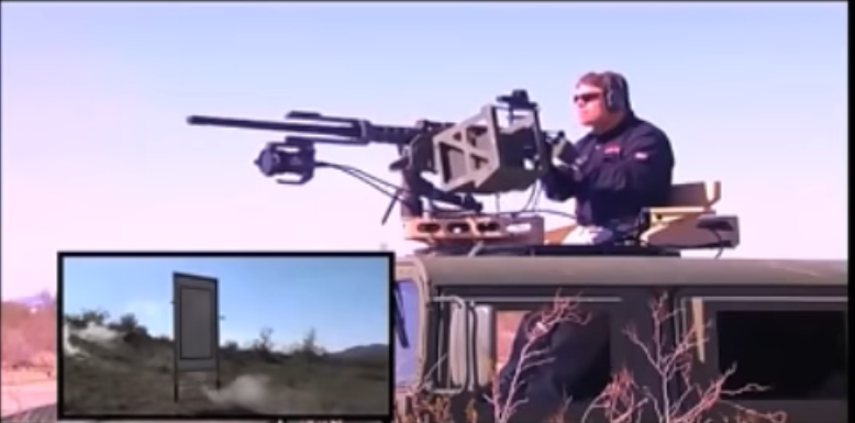 (VIDEO) The effectiveness of mini guns vs machine guns | American ...