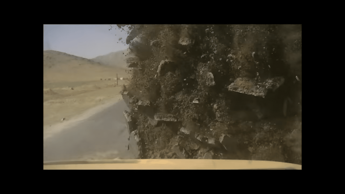 Incredible POV footage inside an MRAP during a failed roadside bomb ...