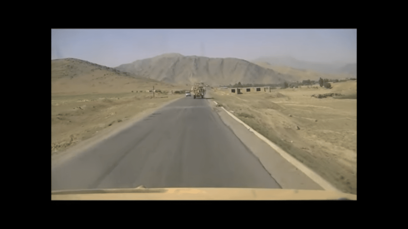 Incredible POV footage inside an MRAP during a failed roadside bomb ...