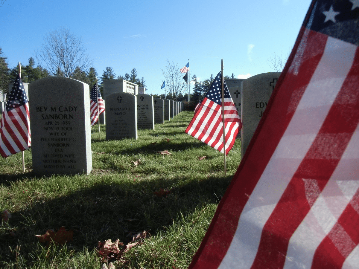 Removal of American flags and flagholders from graves angers families ...
