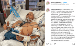 Video: .50 caliber rifle explodes in YouTuber's face, nearly killing ...