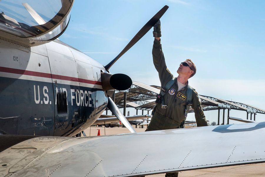 Air Force lifts monthlong operational pause for T-6 trainers | American ...