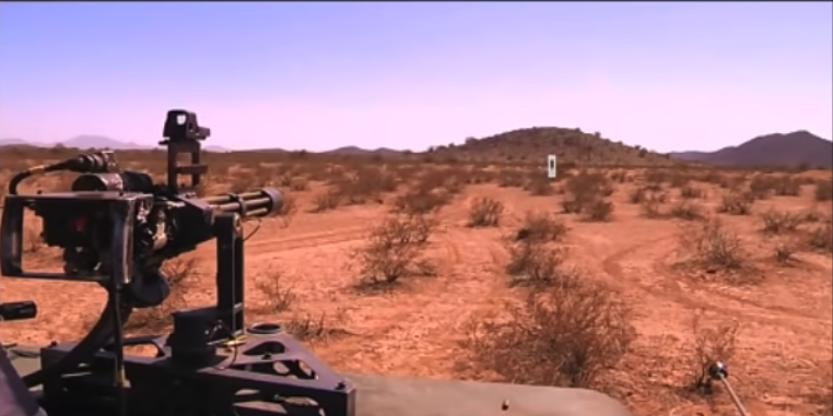 (VIDEO) The effectiveness of mini guns vs machine guns | American ...