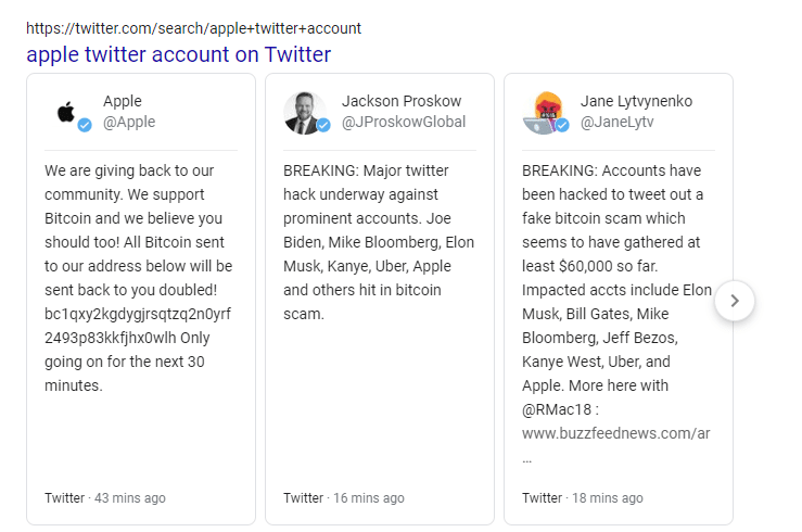 Famous Twitter accounts hacked in Bitcoin scam: Obama, Biden, Bill ...