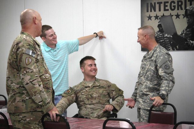 Veteran Sgt. Adam Hartswick gets custom-built home equipped with ...