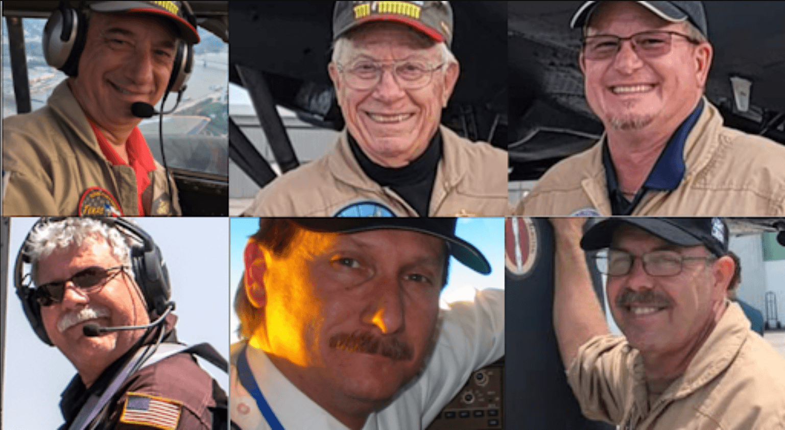 Here are the 6 men killed in TX WW2 planes collision; identities released Here are the 6 men killed in TX WW2 planes collision; identities released